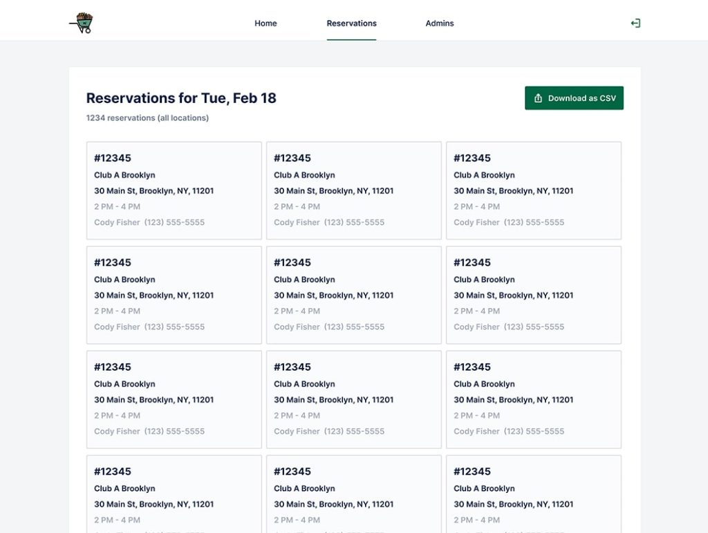 Food pre-ordering system - Ralabs