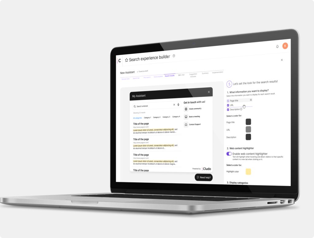 Accessibility Compliance Testing for Cludo, the Next-Gen Search ...
